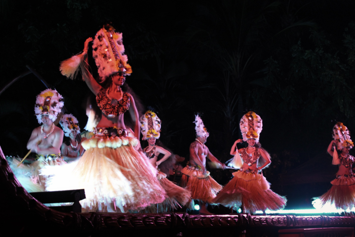 The Ka Wa'a Luau Experience at Disney's Aulani on Beautiful Oahu