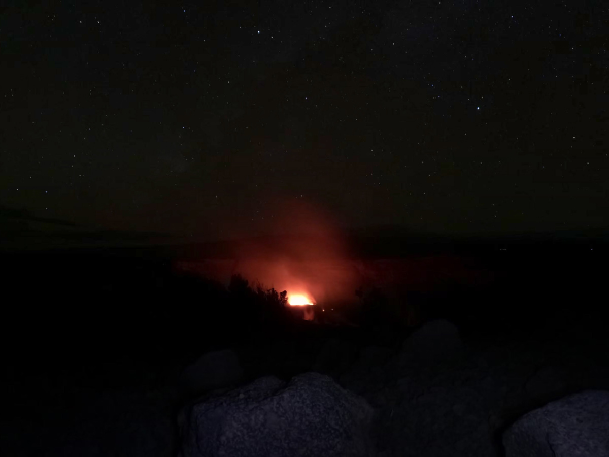 Hawaii Volcanoes at Night: Best Lava Glow and Starry Skies