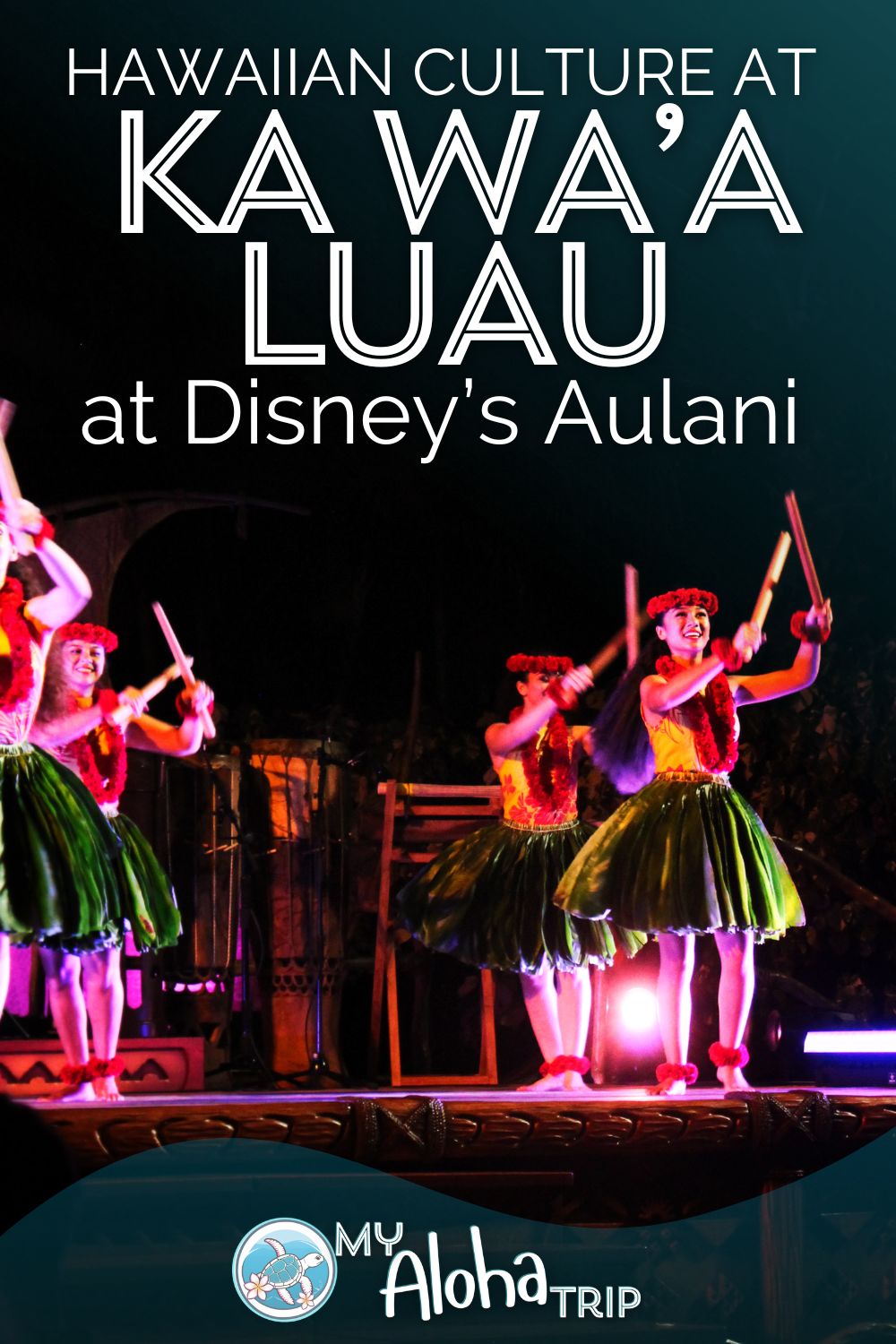 The Ka Wa'a Luau Experience at Disney's Aulani on Beautiful Oahu