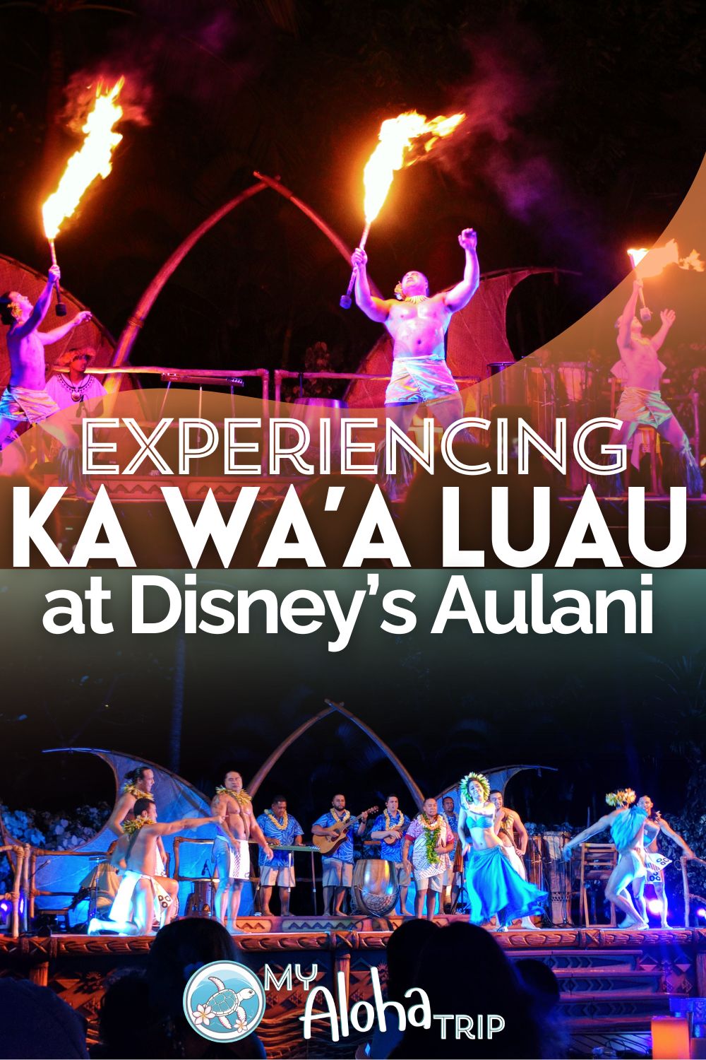 The Ka Wa'a Luau Experience at Disney's Aulani on Beautiful Oahu