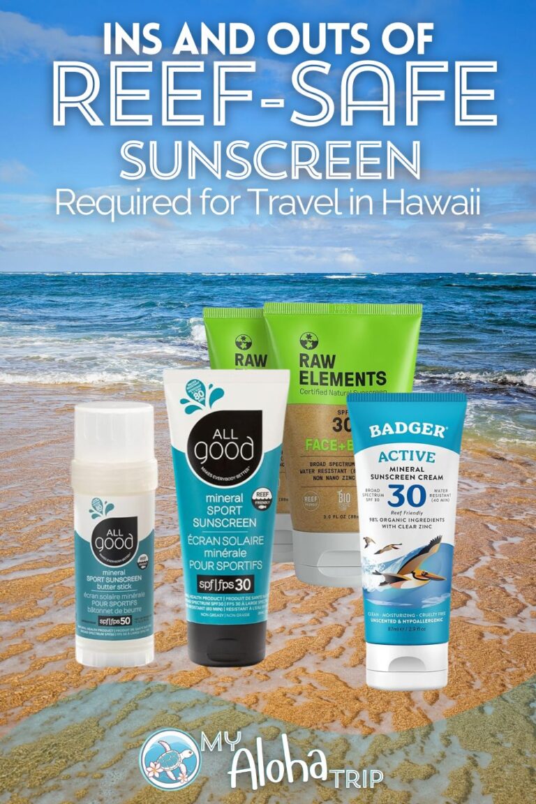 Reef-Safe Sunscreen in Hawaii: Why it's a MUST and recommendations