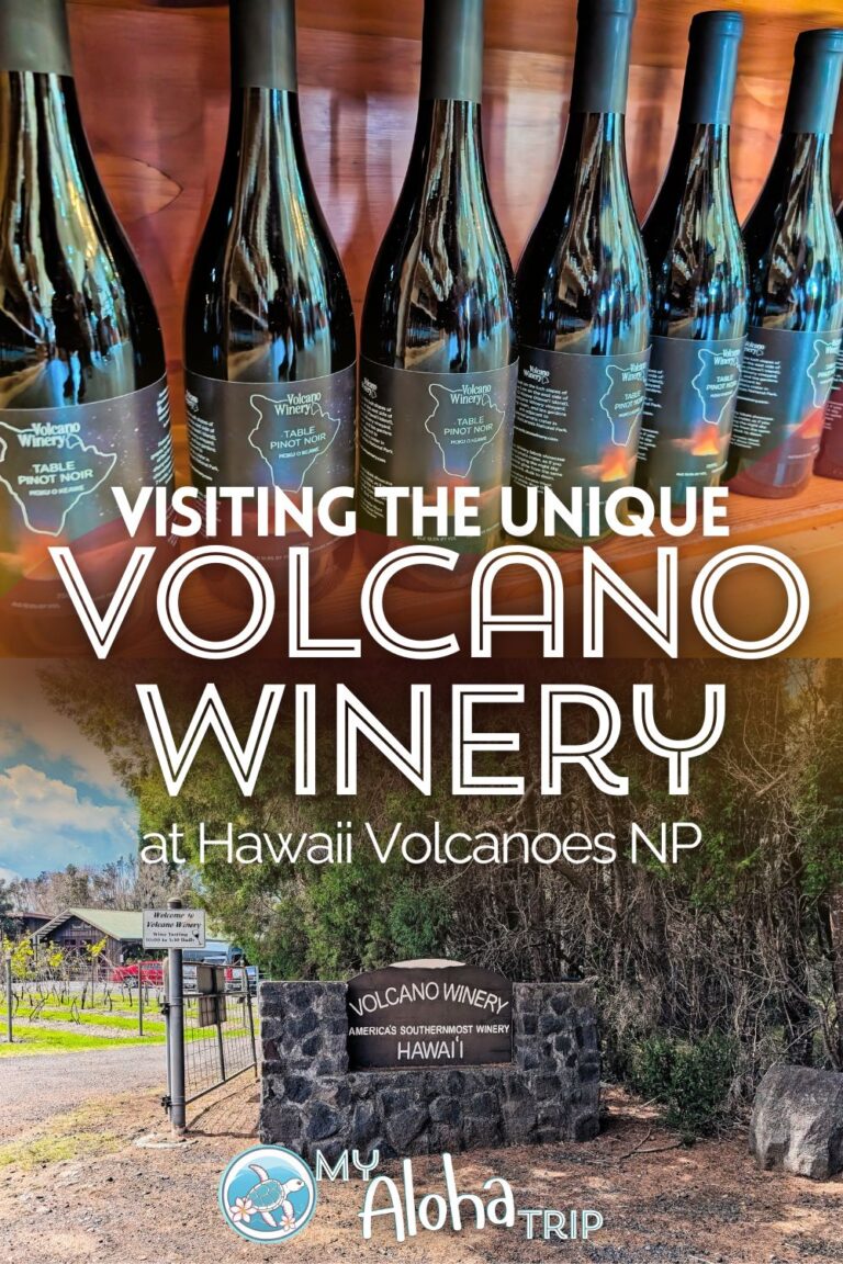 Visiting Volcano Winery at Hawaii Volcanoes NP on the Big Island